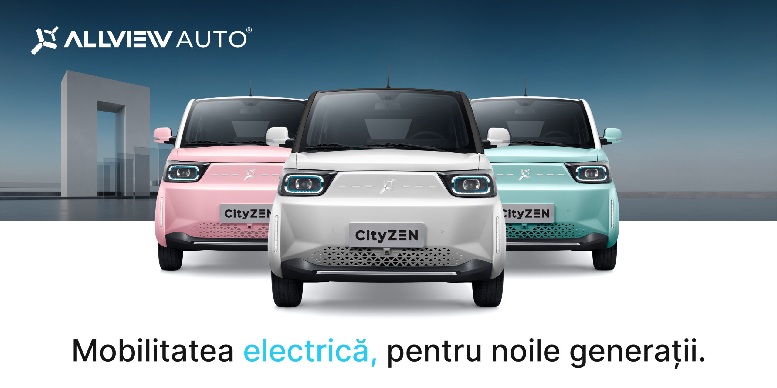 Prima mașină electrică Allview - CityZen. O experiență electrificată ...